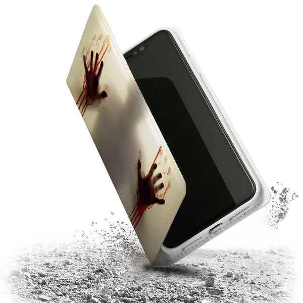 Buy Monogrammed Personalized Huawei Wallet Case - Horror – Vista Case